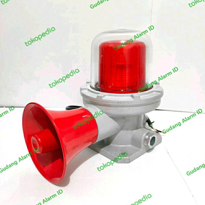 Jual BBJ-180 ROTARY WITH SIRENE/ALARM EXPLOSION PROOF WARING LAMP ...