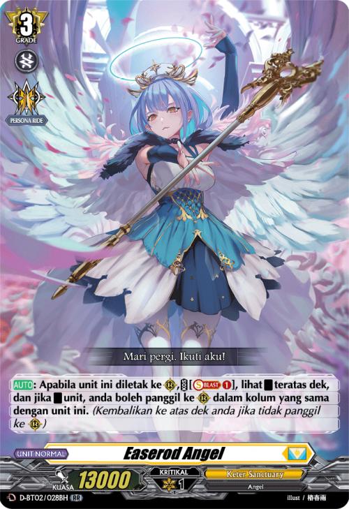Jual Easerod Angel (RR) | D-BT02 | Bahasa Vanguard - Jakarta Barat - Carttu | Tokopedia