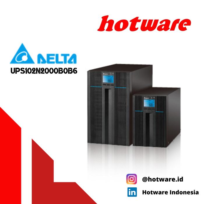 Jual N-Series UPS Delta UPS102N2000B0B6 Single Phase 1/2/3 kVA ...