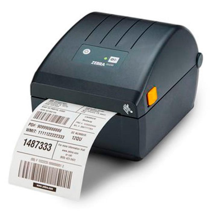 Jual Zebra Printer Barcode Label ZD230 Thermal Transfer USB - Kota ...