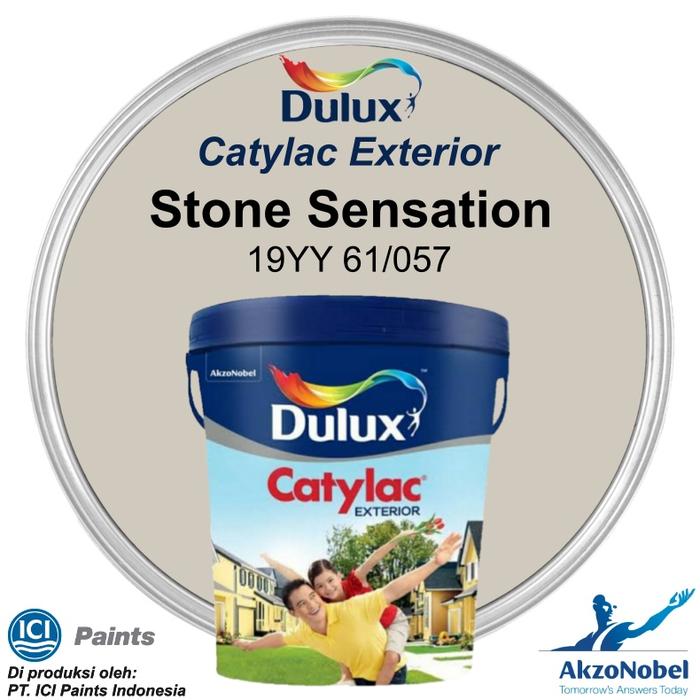 Jual CAT DULUX CATYLAC EXTERIOR 5 KG - STONE SENSATION 19YY 61/057 ...