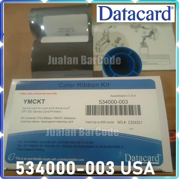 Jual Ribbon Datacard YMCKT 500 Prints PN: 534000-003 - SP25 | SD260 | SD360 - Jakarta Pusat ...
