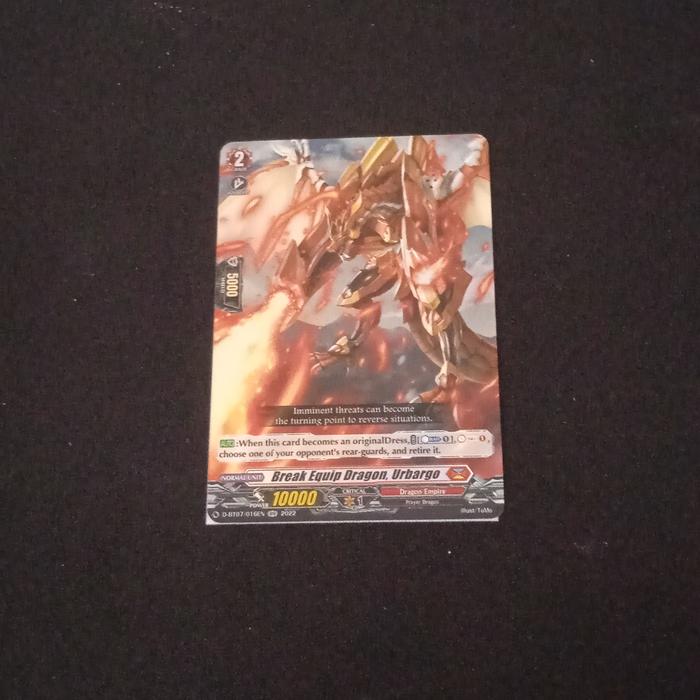 Jual Vanguard Break Equip Dragon, Urbargo D-BT07/016 EN (RR) - Kota Surabaya - Hype and Play ...