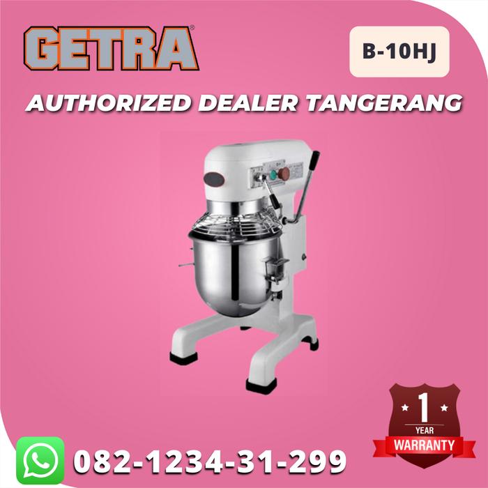 Jual GETRA B-10HJ / B10 HJ PLANETARY MIXER 10 L MIXER ADONAN KUE ROTI ...