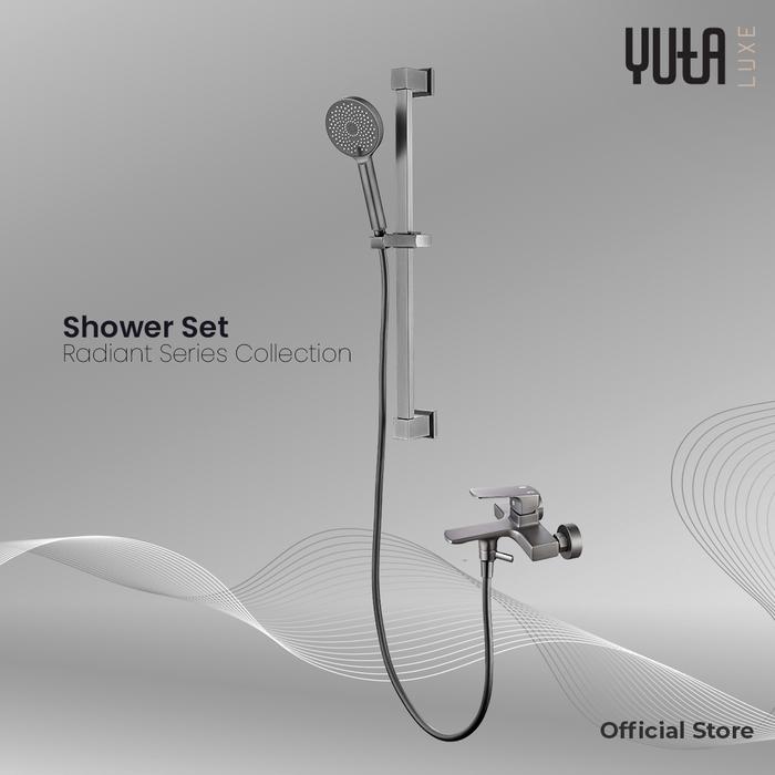 Promo YUTA LUXE Paket Shower Mandi Mixer - Shower Set Radiant A. Grey ...