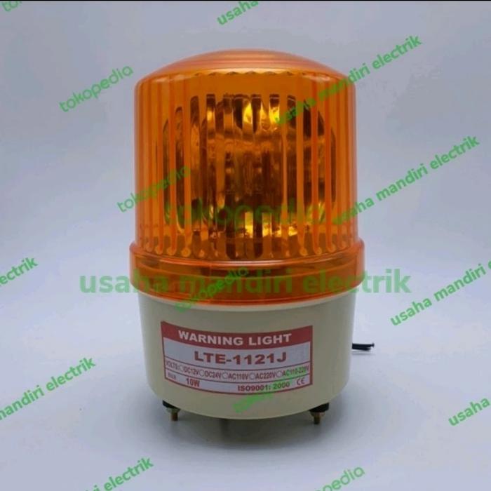 Jual LAMPU ROTARY / WARNING LIGHT LTE - 1121J Buzzer merah - Kuning ...