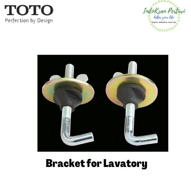 Jual Brackets for Lavatory TOTO TX809LV5 / Baut Wastafel TOTO - Kab ...