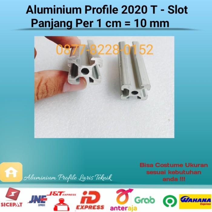 Jual Aluminium Profile 2020 T slot Silver Per 1 Cm Murah Meriah - Kab. Bekasi - Aluminium ...