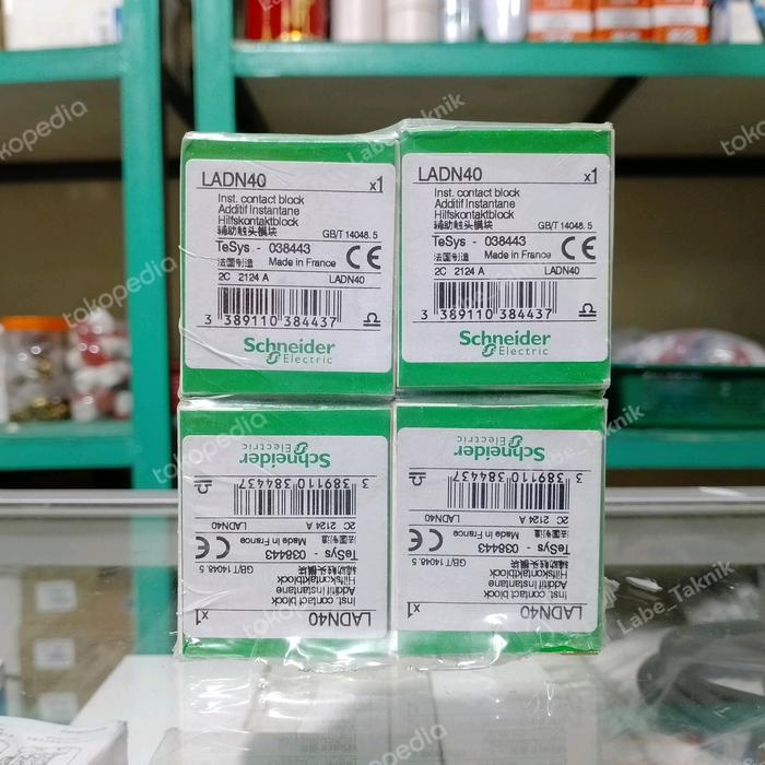 Jual LADN40 SCHNEIDER AUXILIARY CONTACT BLOCK-4NO - Kab. Tangerang ...
