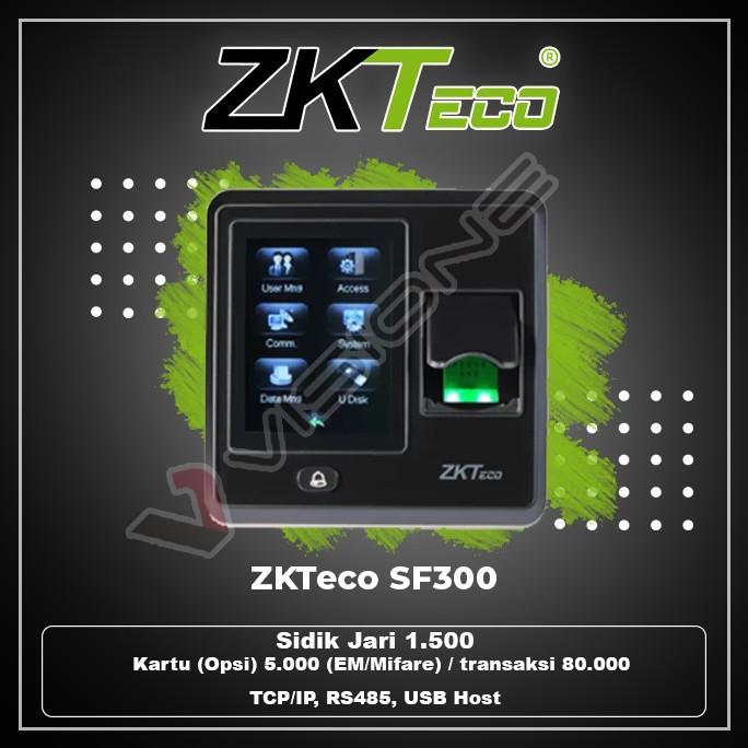 Jual ZKTeco SF300 - Mesin Absensi Sidik Jari & Akses Kontrol Pintu - Jakarta Selatan - Rumah ...