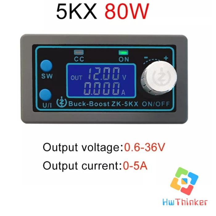 Jual ZK-4KX ZK4KX DC DC Step Up Down Buck Boost Converter CC CV 0.5-30V ...