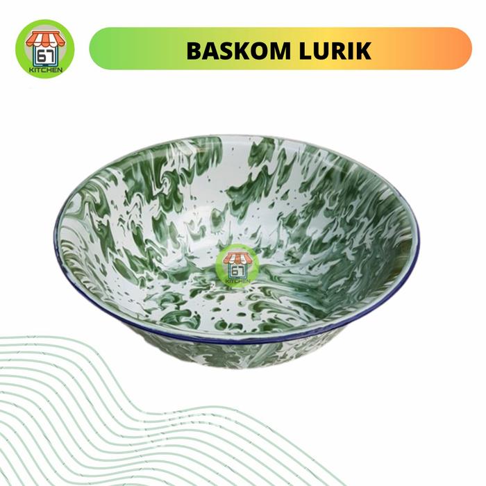 Jual Baskom Jadul Baskom Lurik Baskom Jadul Blurik Baskom Enamel 42 Cm ...
