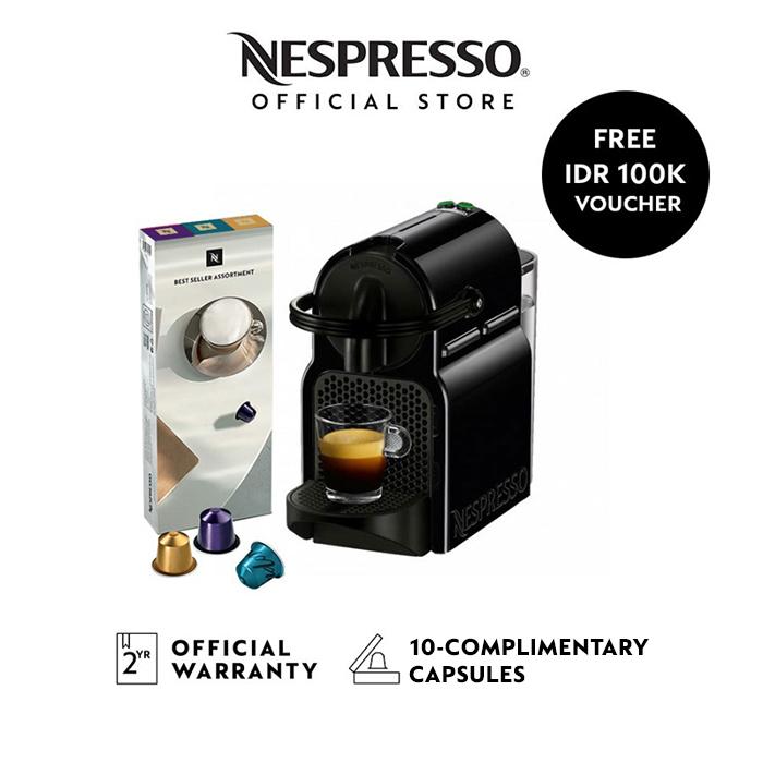 Nespresso Inissia Espresso Machine W/ Milk Frother By