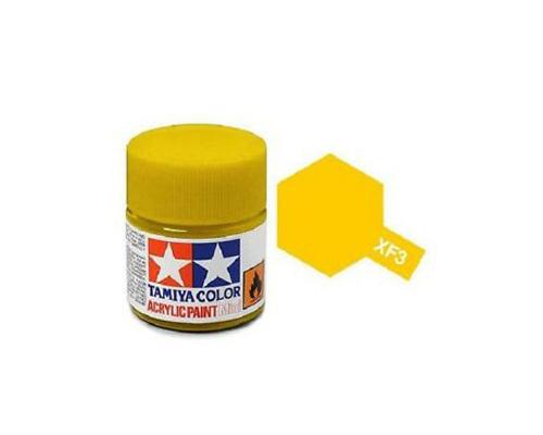 Jual Tamiya Tinta Cat Acrylic Paint Mini XF 3 Flat Yellow - Jakarta ...