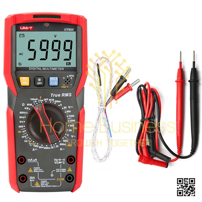 Jual Multitester Avometer Digital ACDC UNI-T UT89X UT89 X UT 89X 89 X ...