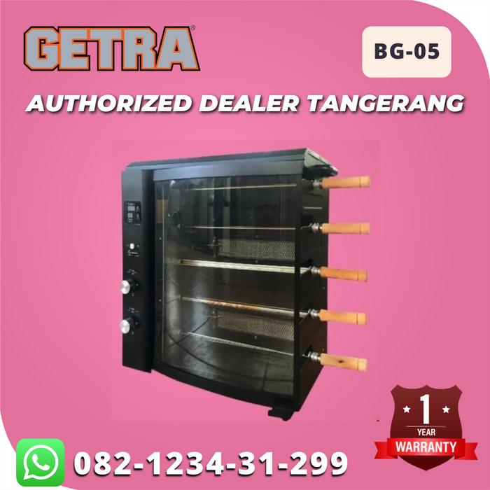 Jual GAS ROTISSERIE OVEN GETRA BG 05 / MESIN PEMANGGANG AYAM SISTEM ...
