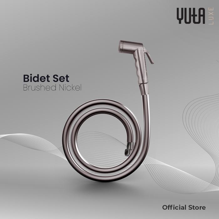 Promo YUTA LUXE Jet Shower - Shower Toilet / Bidet Set Brushed Nickel ...