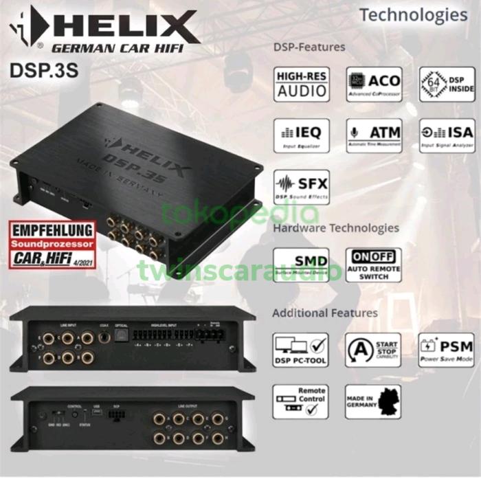 Jual PROSESOR HELIX DSP 3S / HELIX DSP 3S - Jakarta Pusat - twinscaraudio | Tokopedia