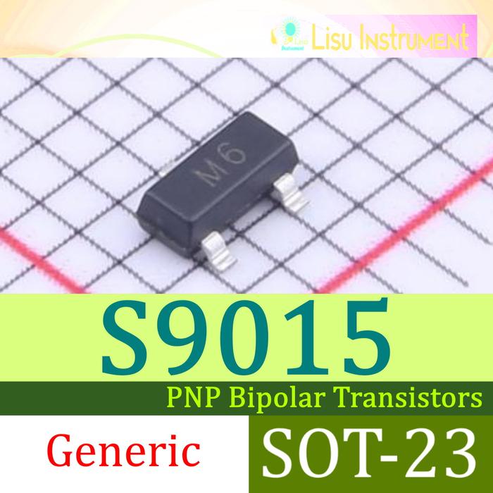 Jual S9015 9015 M6 PNP Bipolar Transistors SOT-23 - Generic Biasa ...