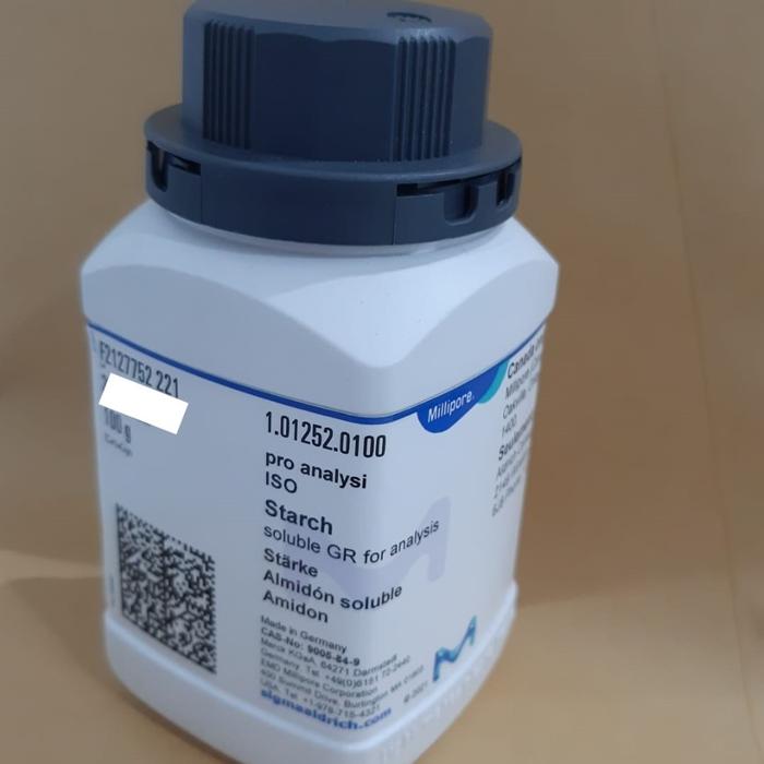 Jual Starch Soluble GR 100 gram Merck kode 1.01252.0100 - Kab. Bekasi ...