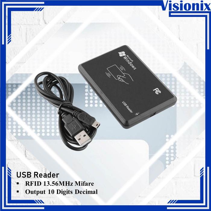 Jual RFID Reader 13.56MHz Mifare USB Reader 13,56 MHz - Jakarta Timur ...