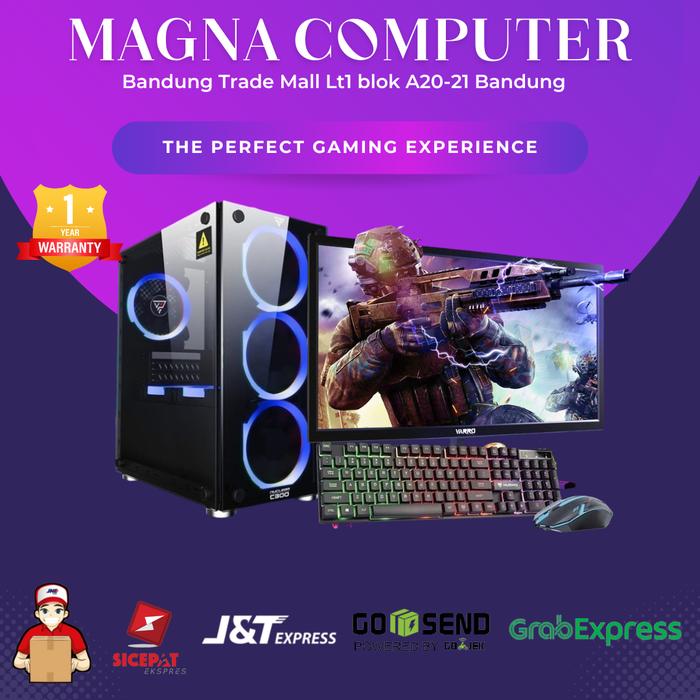 Jual pc render pc gaming pc grafis ram 16gb Led 24inch - Kota Bandung ...