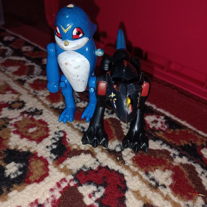 Jual action figure digimon lightdramon dan veemon dent - Jakarta Pusat ...