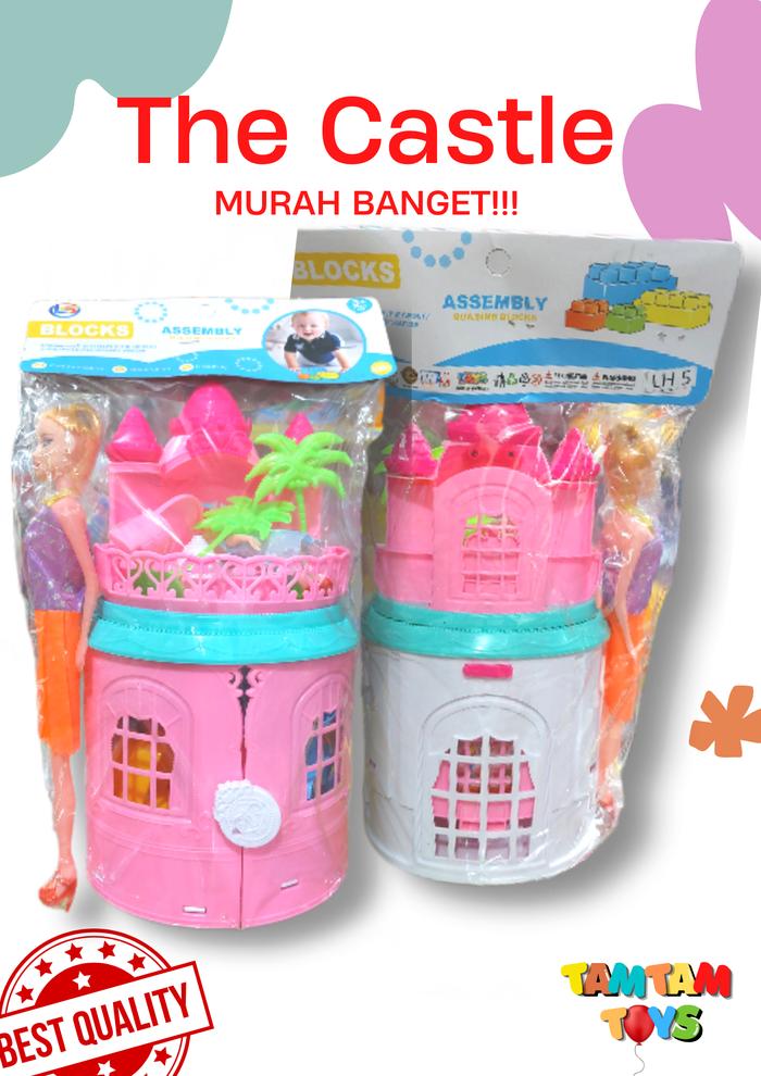 Jual Mainan Anak Castle Rumah Berbie Lengkap Perabotan Istana - Kab. Sidoarjo - TOYS TAMTAM ...