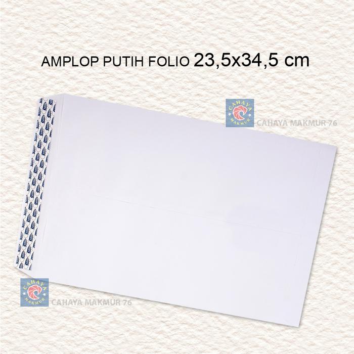 Jual Amplop Putih Folio F4 Bahan HVS 100 gsm Custom - 1000 pcs, 3 warna - Jakarta Barat - CAHAYA ...