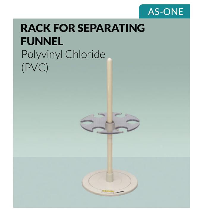 Jual RAK CORONG PISAH 100mL SEPARATORY FUNNEL RACK 6 Place AS-ONE - Kab ...