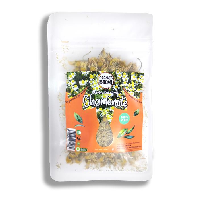Jual Chamomile Flower 10g - Organic Boom! - Teh Bunga kamomil Kering ...