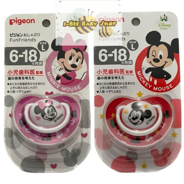 Jual Pigeon Pacifier Funfriends Disney L Size Minnie Mickey / Empeng / Dot Di Seller Yama ...