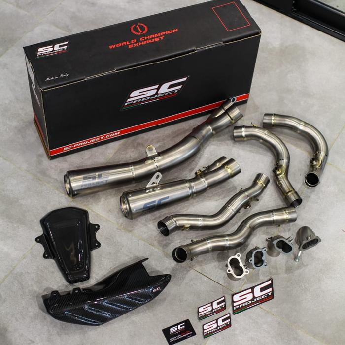 Jual Knalpot SC Project S1-GP Fullsystem Ducati Panigale SF V4 V4S V4R ...