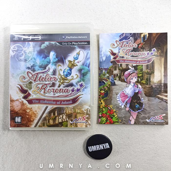 Jual BOX & BOOKLET MANUAL Kaset PS3 Atelier Rorona CD PS 3 Playstation ...