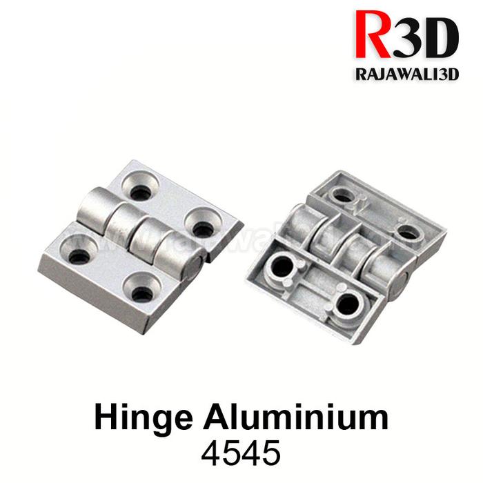 Jual Hinge Aluminium Casting Engsel Mini 4545 30mm 50 x 67mm M6 Silver ...