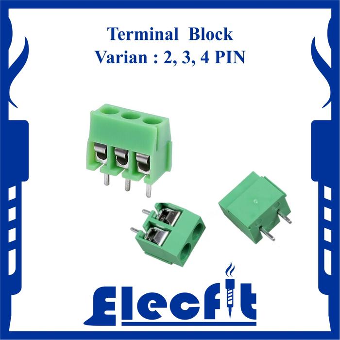 Jual Terminal Block PCB - 2 PIN - Kab. Karawang - Elecfit Store | Tokopedia