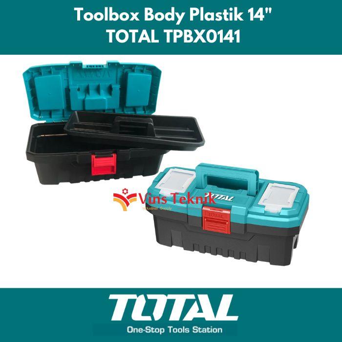 Jual TOTAL TPBX0141 Toolbox Body Plastik 14" Tool Box Plastic TPBX 0141 - Jakarta Barat - VINS ...