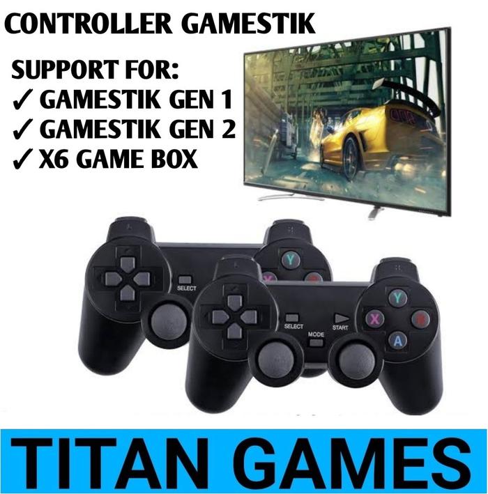 Jual Wireless Controller Game Stik Gamepad Controller X6 Game Box Stik ...