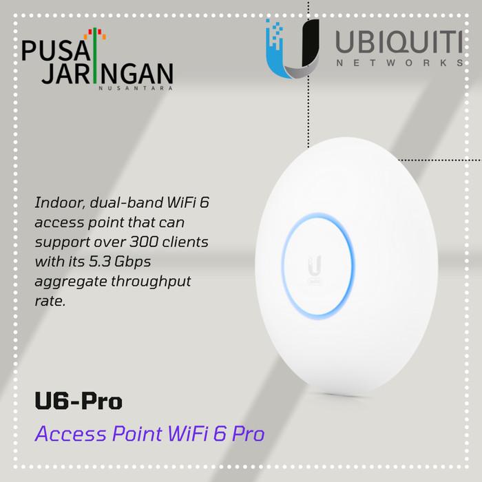 Jual UBIQUITI U6-PRO Access Point WiFi 6 Pro plus POE AT/AF - Jakarta ...