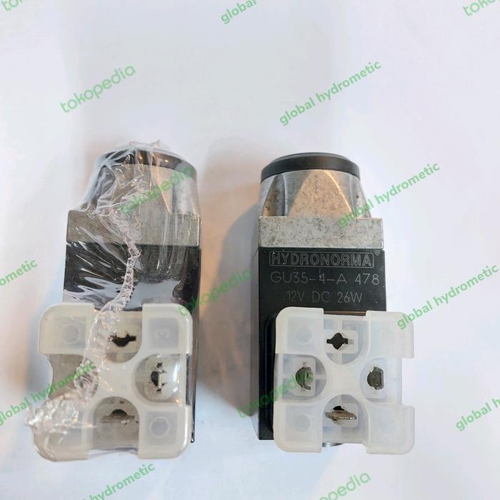 Jual SOLENOID COIL HYDRONORMA GU35 - 4 - A. 478. 12V DC 26 W - Jakarta ...