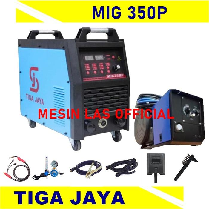 Jual Mesin Las MIG 350 A Pulse Trafo Las CO2 MIG 350 P Tiga Jaya ...