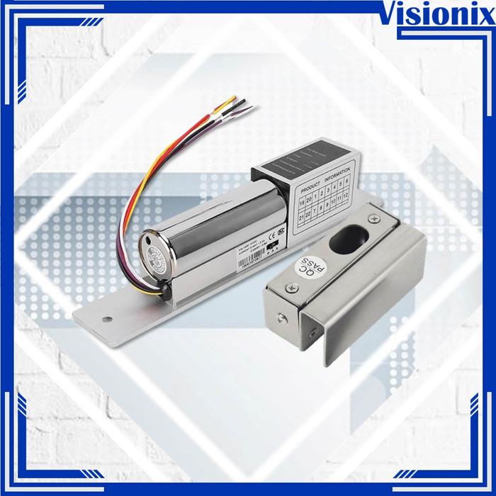 Jual Dropbolt Lock 5 Kabel + Bracket Kecil - Drop Bolt Access Control ...