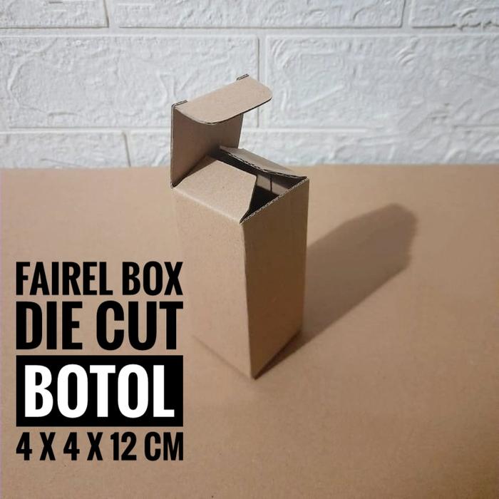 Jual KARDUS KARTON UKURAN 4x4x12 CM...BOX MODEL DIE CUT BOTOL ATAU ...