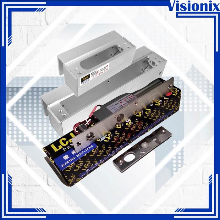 Jual LCJ Electric Dropbolt Lock EC-235 + Bracket | Drop Bolt Access ...