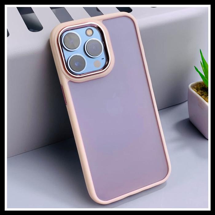 Jual IPHONE 13 / PRO / MAX / MINI STEEL HYBRID MATTE ORIGINAL HARD CASE ...