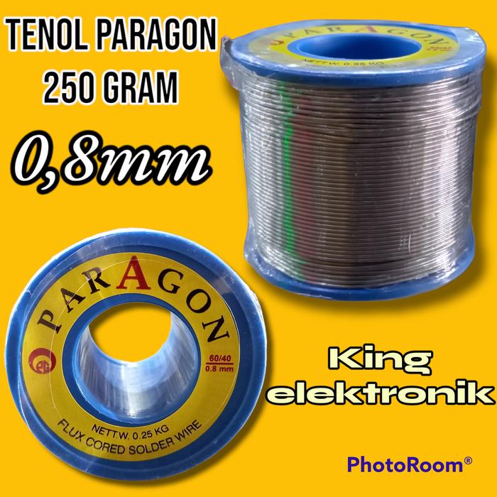 Jual Tenol paragon 250 gram timah solder 0,8mm - Kota Yogyakarta - king ...