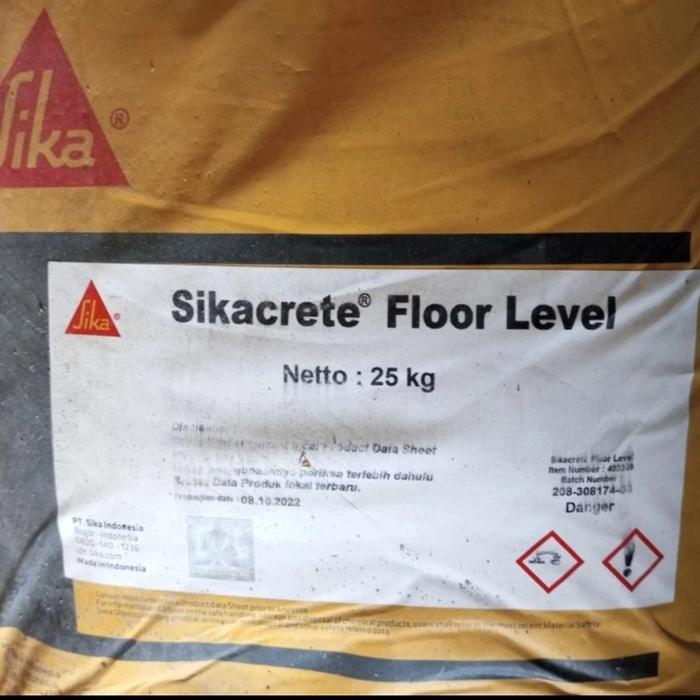 Jual sika Crete floor level @25kg@/sika leveling beton bergelombang ...