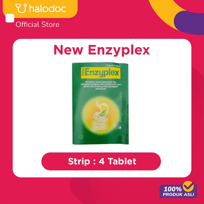 Promo New Enzyplex 4 Tablet - Jakarta Selatan - Halodoc Official Store ...