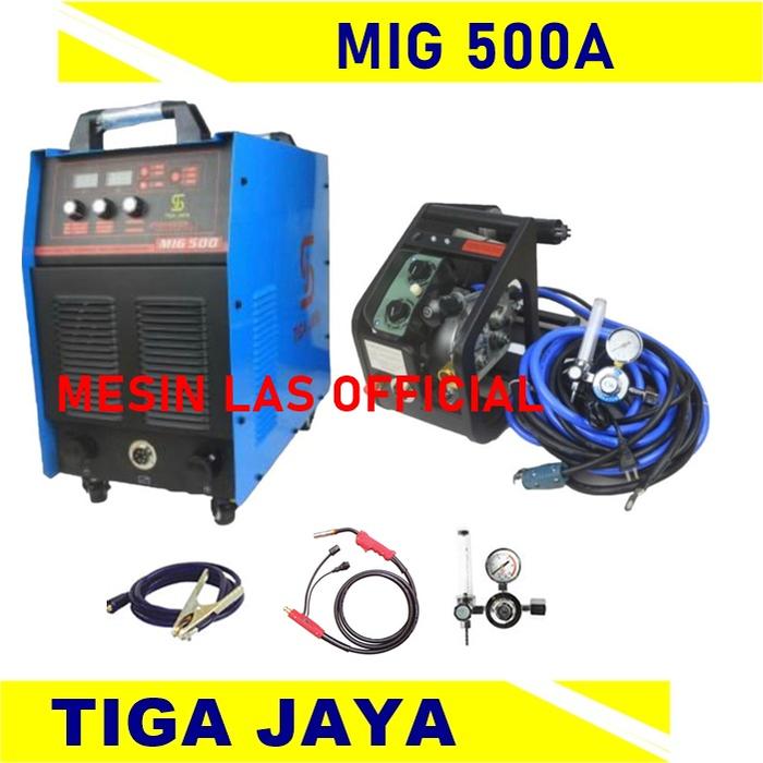 Jual Mesin Las MIG 500 A Trafo Las Inverter CO2 MIG 500 A Tiga Jaya ...
