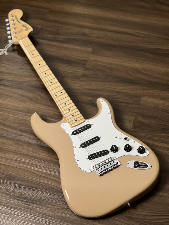 Jual Fender Japan Ltd International Color Strat w/ Maple FB in Sahara ...
